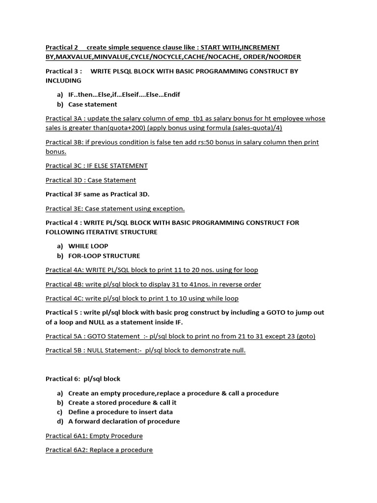 ADBMS SHORT LOOK Documents | PDF