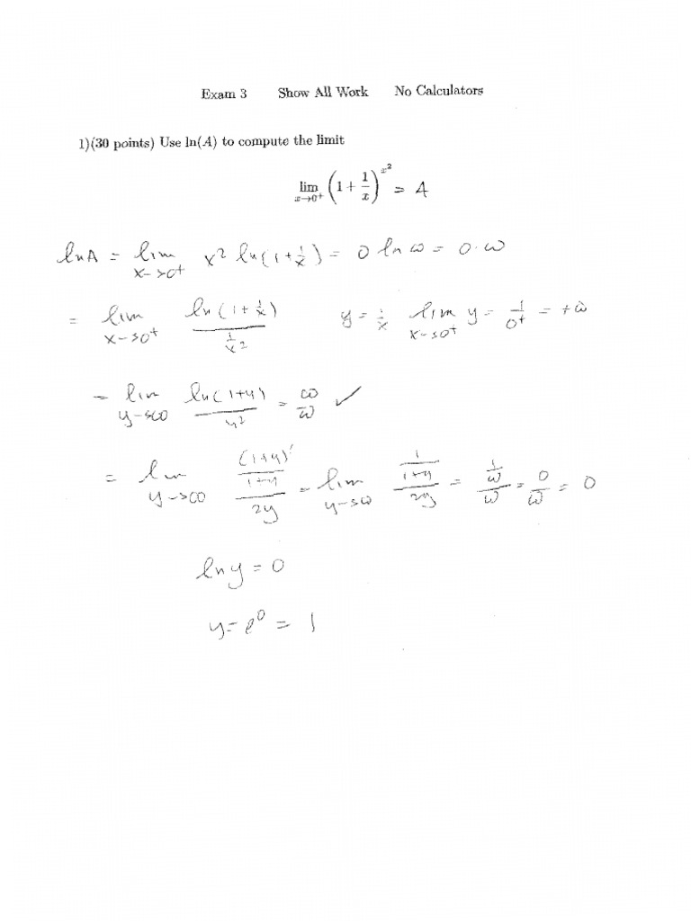MATH203 M408C Exam 2018 Withsolution | PDF