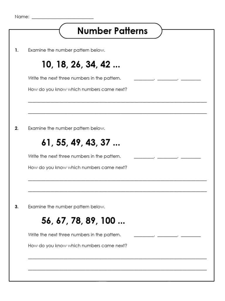 IN 2 NUMBER Pattern WS2 | PDF