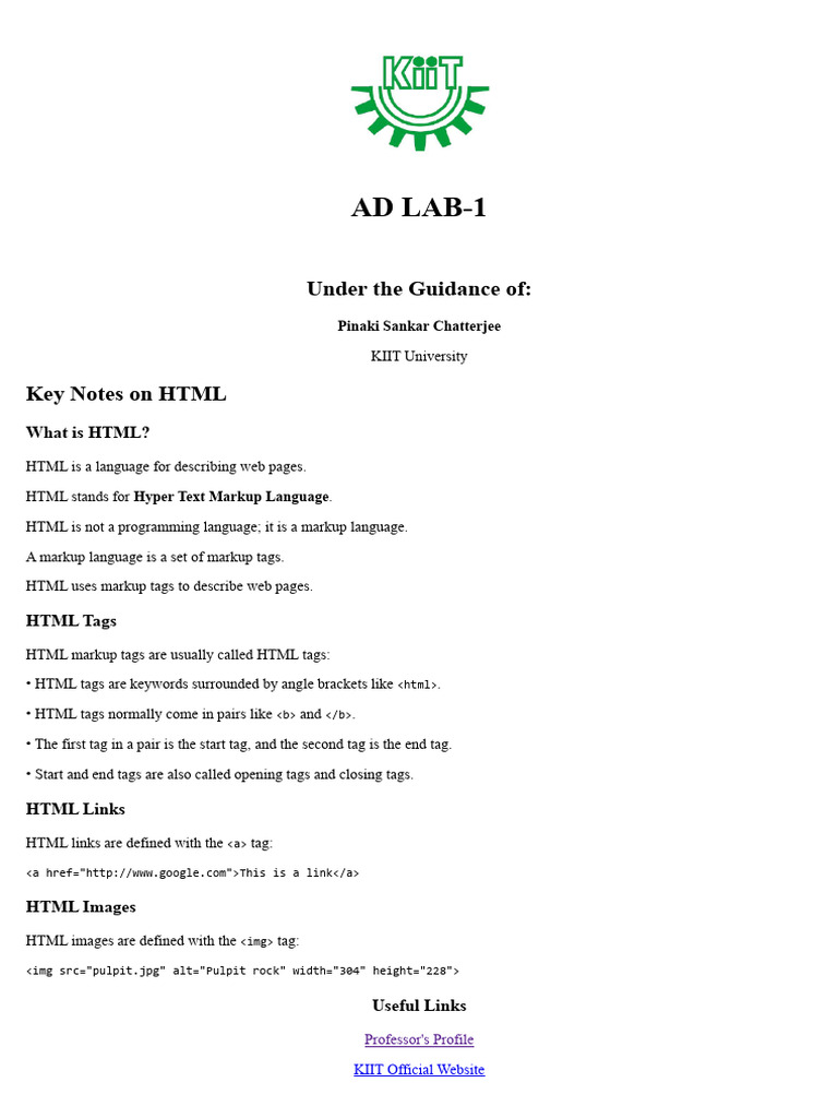 Ad Lab-1 | PDF
