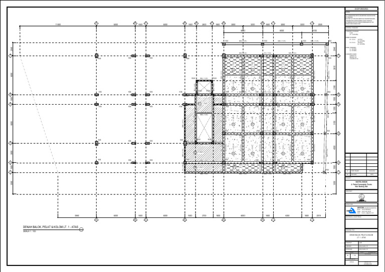 DENAH 09 | PDF | Reinforced Concrete | Civil Engineering
