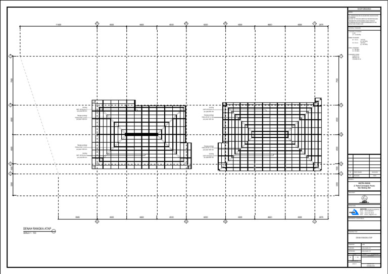 DENAH 17 | PDF | Reinforced Concrete | Civil Engineering