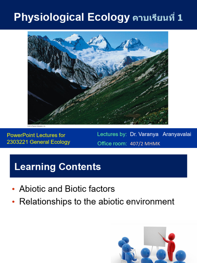 Physiological Ecology: Abiotic & Biotic Factors | PDF | Ecology ...