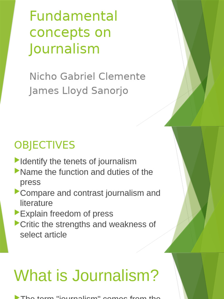 Campus Journalism Chapter 1 | PDF | Journalism | News