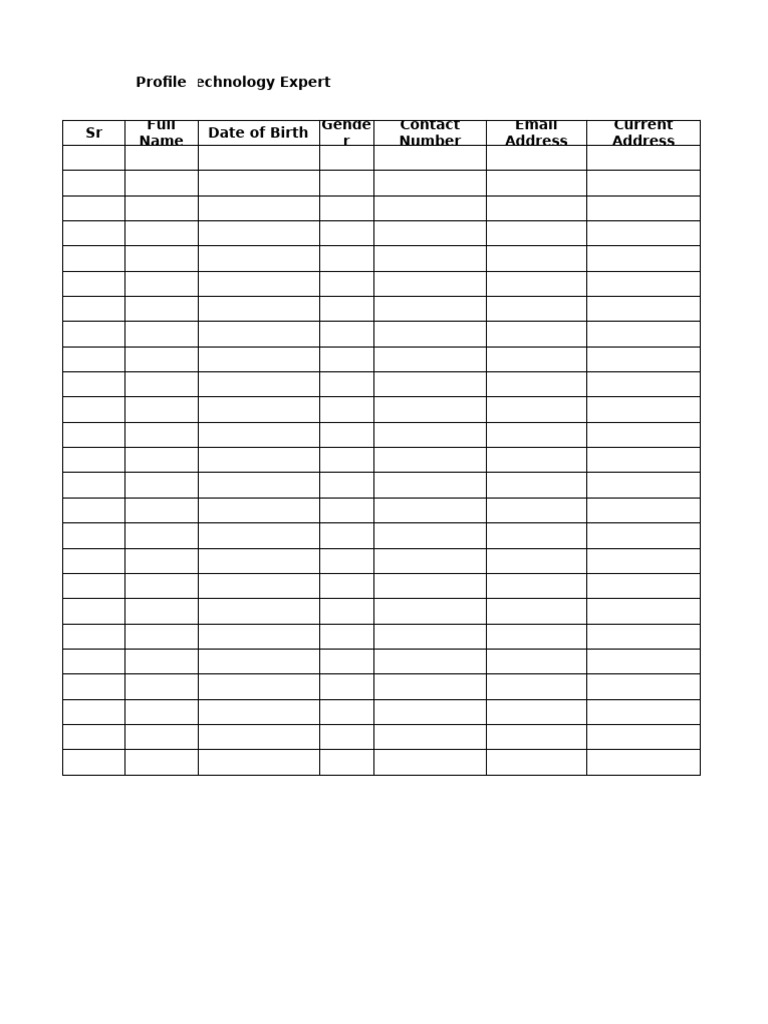 Trainers Registration Form | PDF