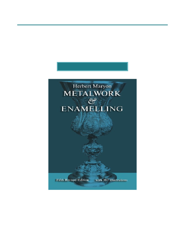 View Metalwork and Enamelling Authorized Download | PDF