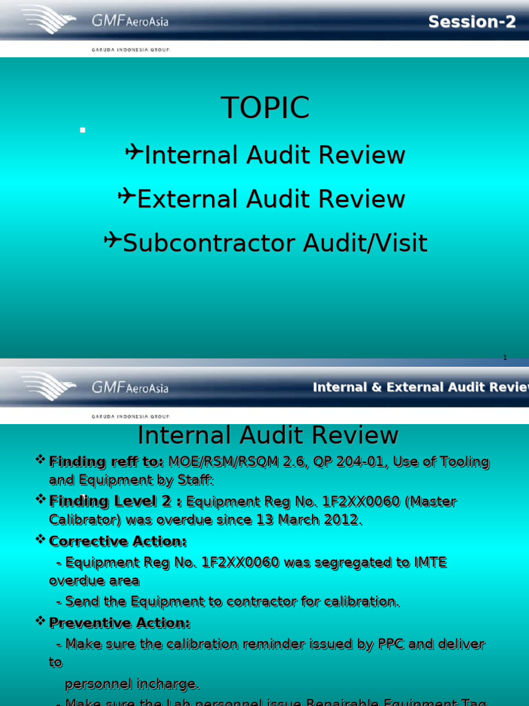 Presentasi Calibration Review_TQ | PDF | Calibration