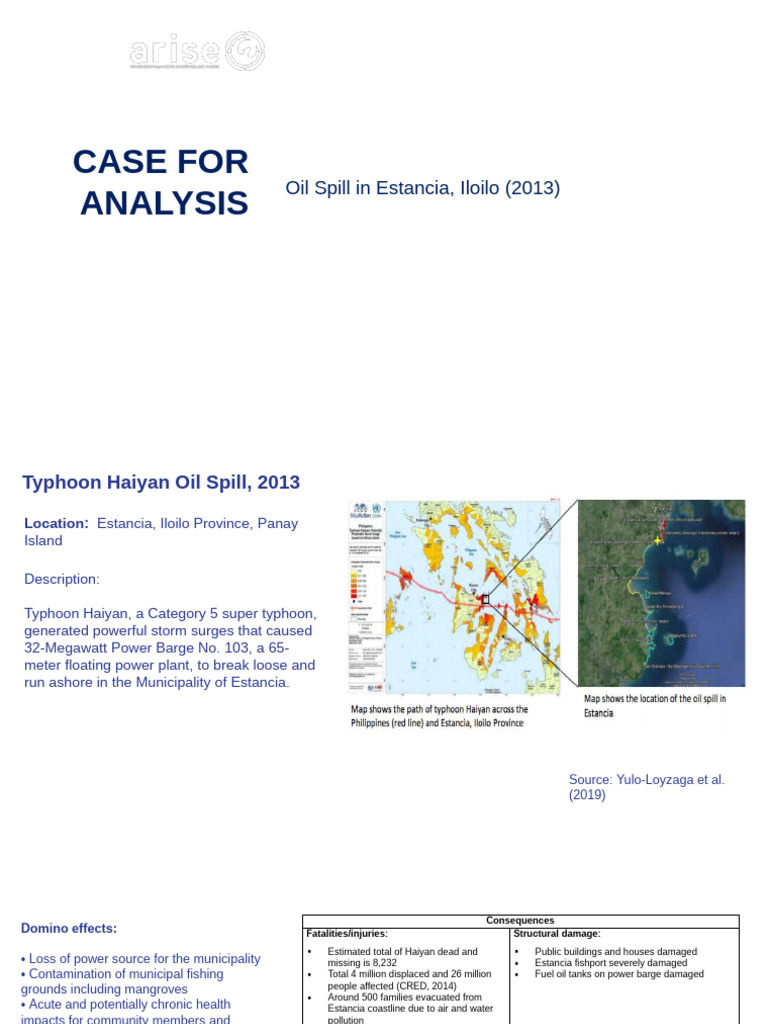 Case Study - Oil Spill Estancia - G3 | PDF | Oil Spill | Fuel Oil