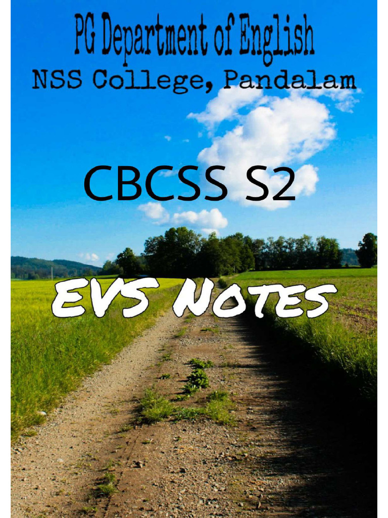 Semester II - EVS Material | PDF | Food Web | Rama