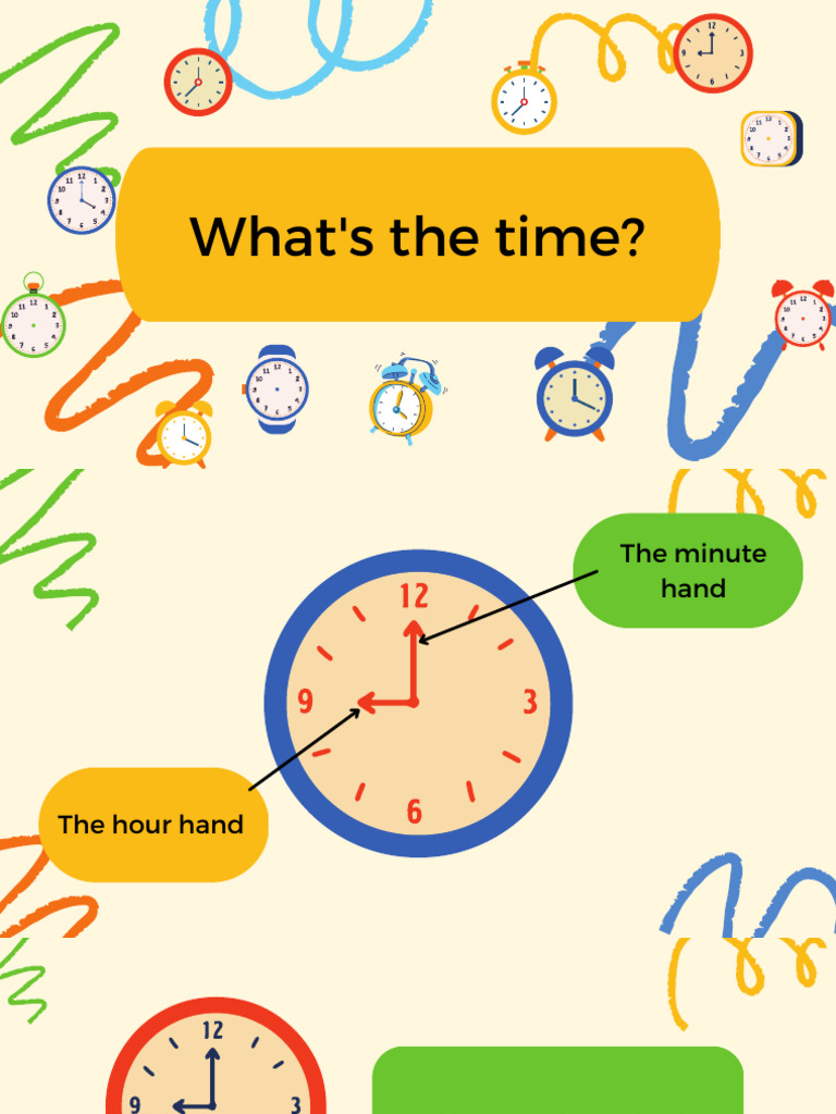 TIme and daily routines | PDF