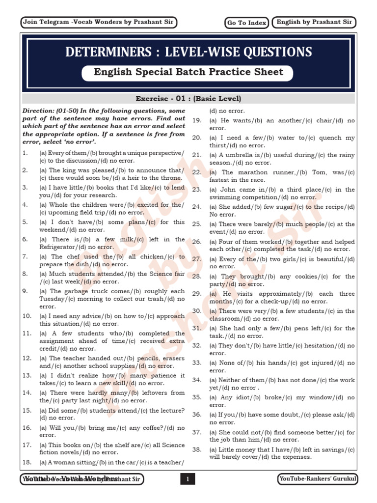 English Grammar Error Detection | PDF | Noun | Plural