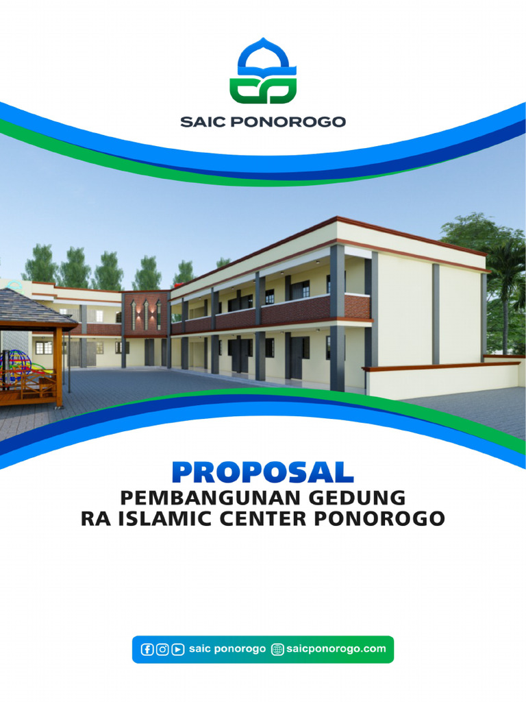 Proposal Gedung Kbra Islamic Center 2025 | PDF