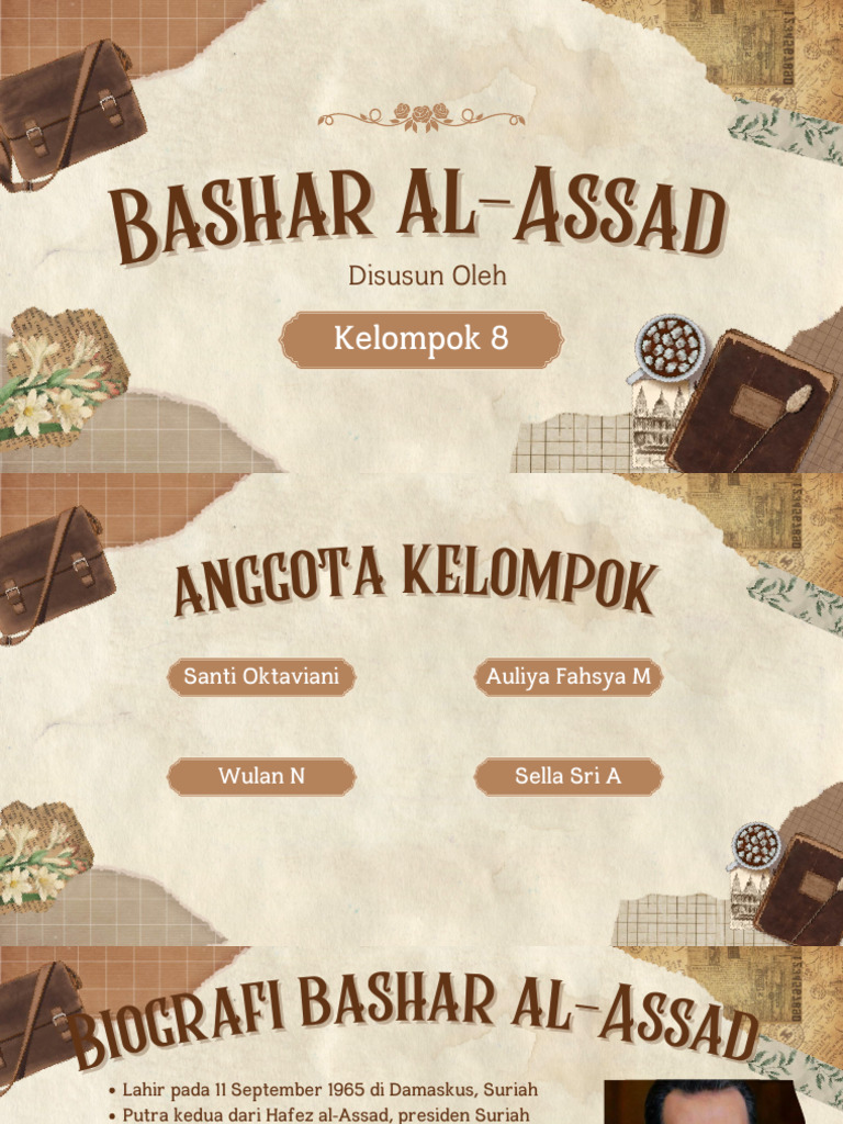 Kelompok 8 - Bashar Al-Assad-Dikompresi | PDF