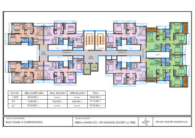 05 5TH To 8TH Floor Plan | PDF | Off Roading | Motor Vehicle