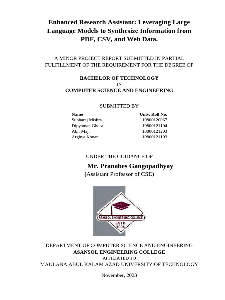 Final Year Project | PDF | Information Retrieval | Search Engine Indexing