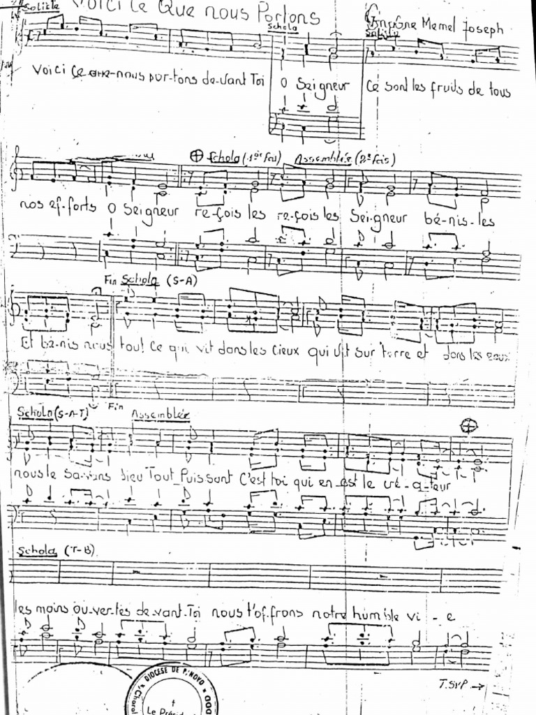 Voici Ce Que Nous Portons | PDF