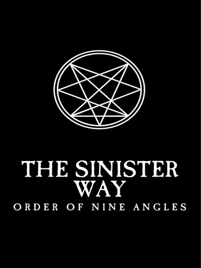 The Sinister Way: ONA Initiation Guide | PDF | Satanism | Causality