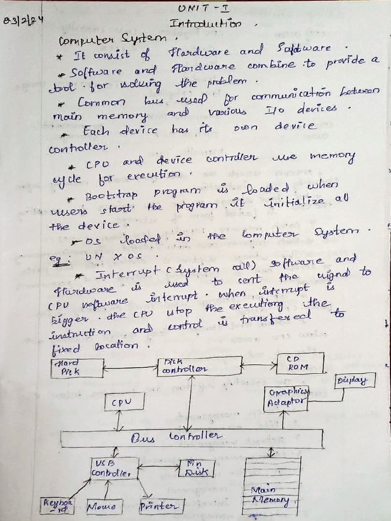 《OS NOTES♤》 | PDF