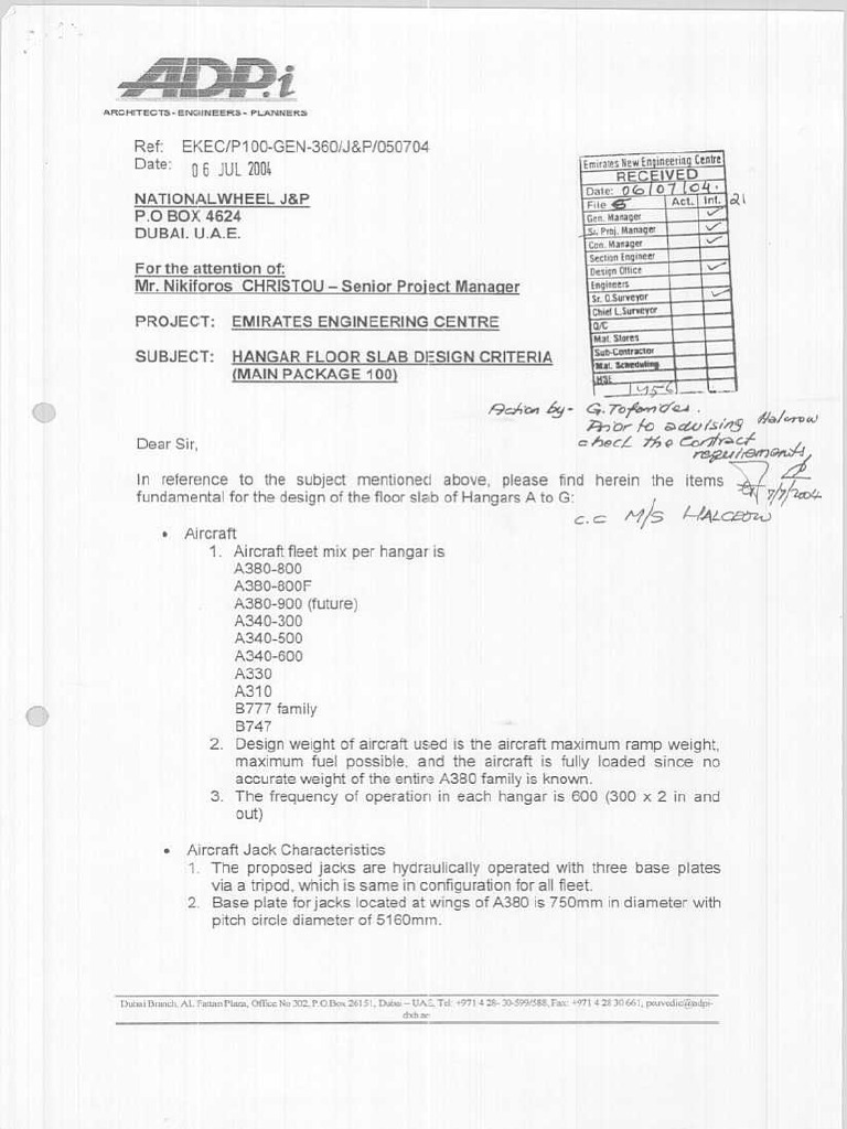 ADPi Loading Criteria (2 of 2) | PDF