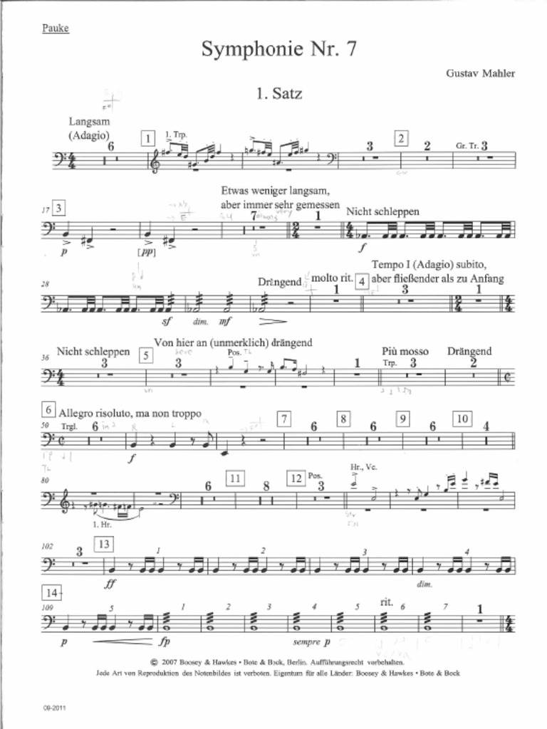 Mahler 7 Perc | PDF