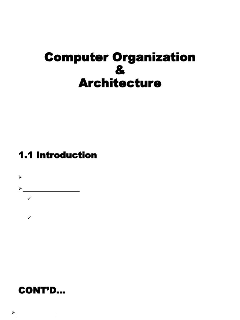 CH1 - Computer Organization | PDF | Logic Gate | Computer Engineering