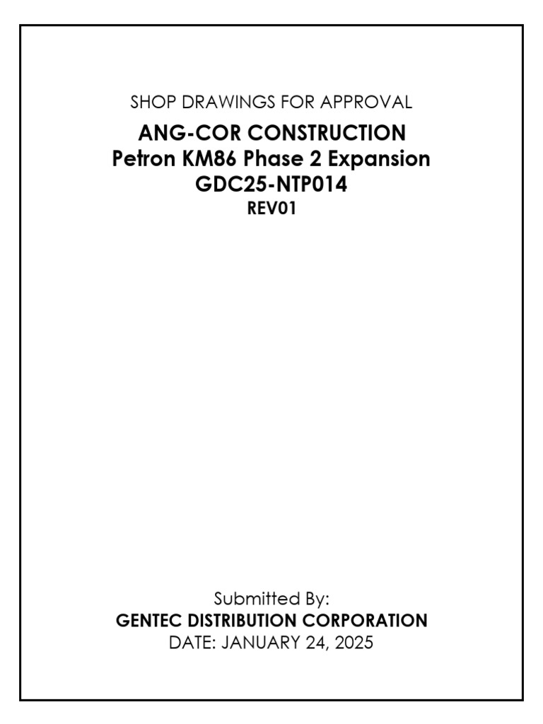 Gdc25-Ntp014-Ang-Cor Construction-Rev01-01-24-2025 | PDF | Electricity | Electrical Engineering
