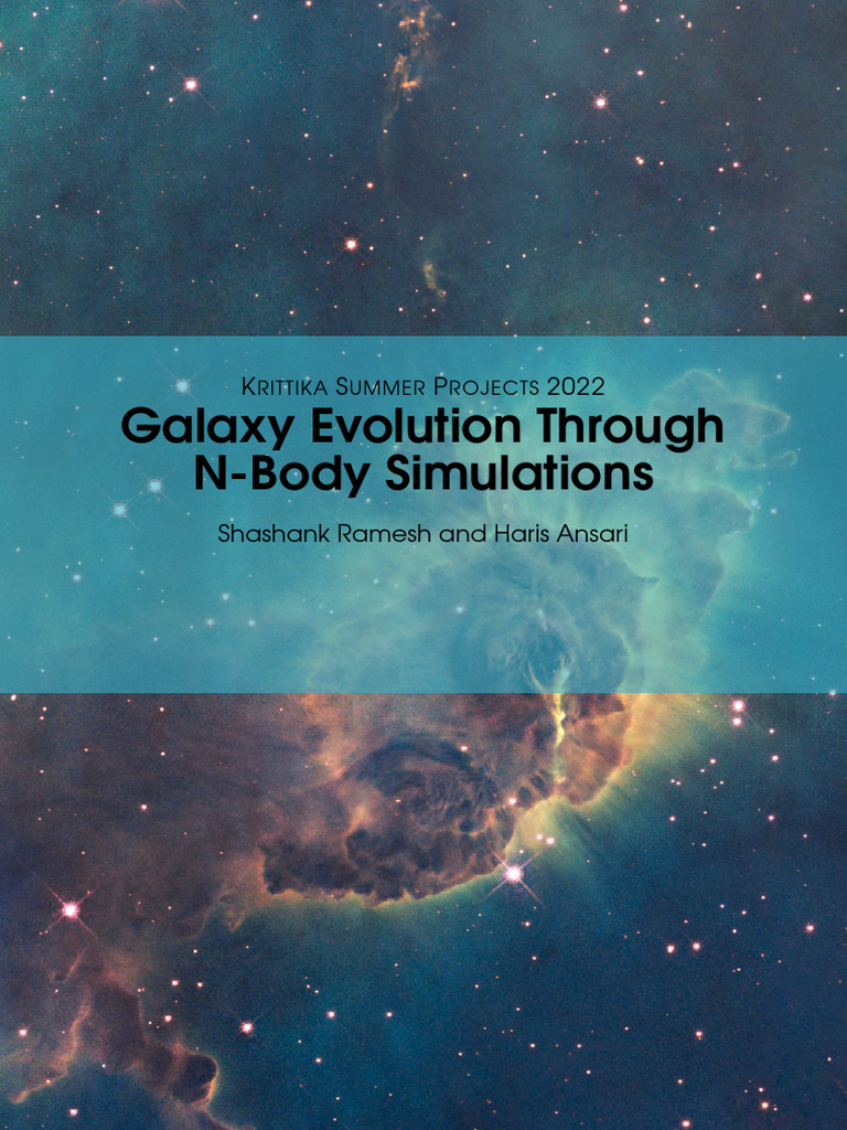 Galaxy Evolution Through N Body Simulations | PDF | Asteroid | Solar System