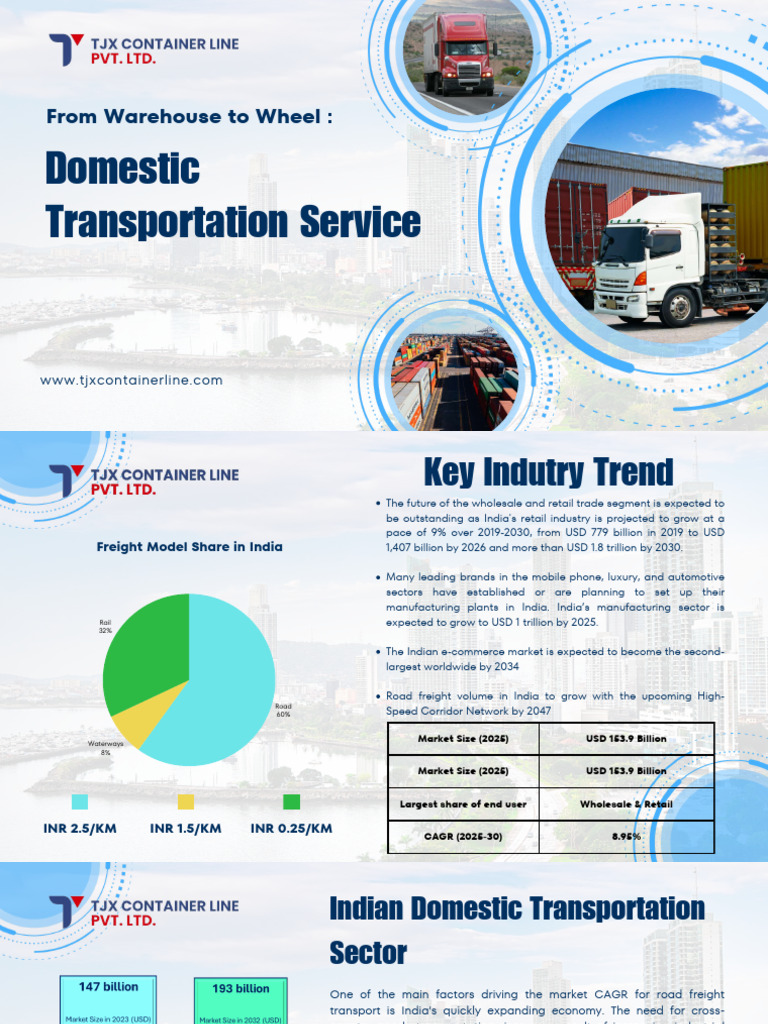 TJX Domestic Transportation | PDF | Transport | Logistics