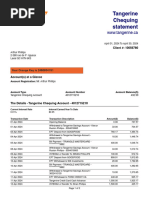 My RBC Bank Statement | PDF | Cheque | Banks