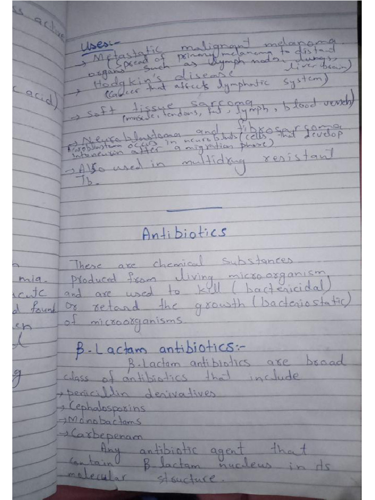 Antibiotics Part 1 | PDF