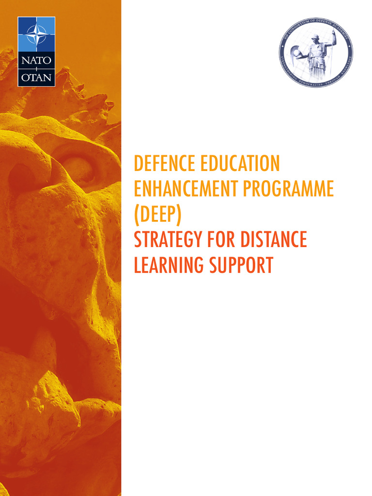 Defence Education Enhancement Programme (DEEP) : Strategy For Distance ...