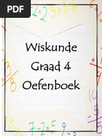Werkboek Wiskunde GR 2 | PDF