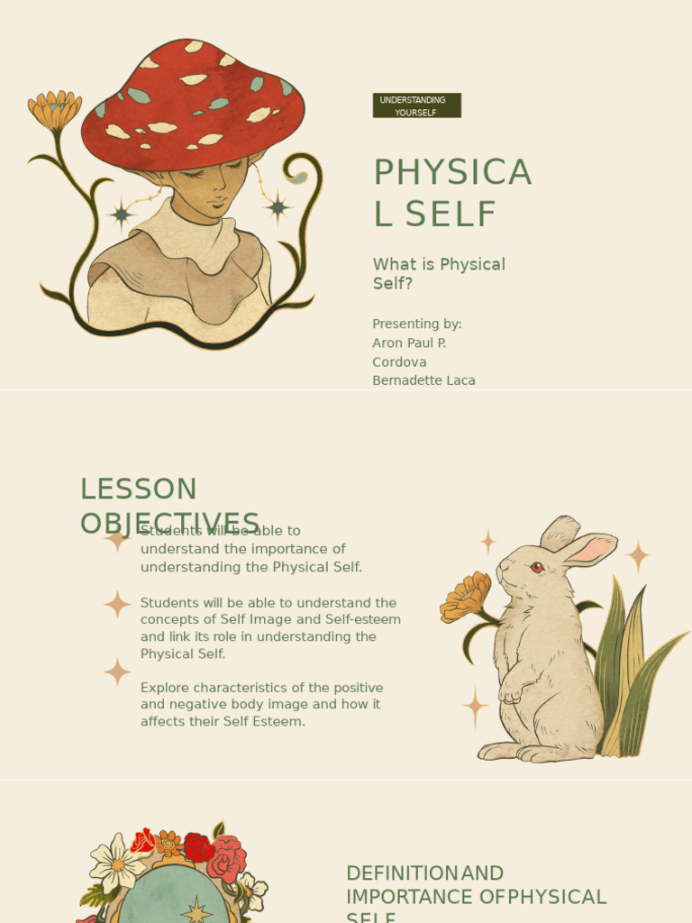 Group 6 Physical Self PPT | PDF | Self Esteem | Body Image