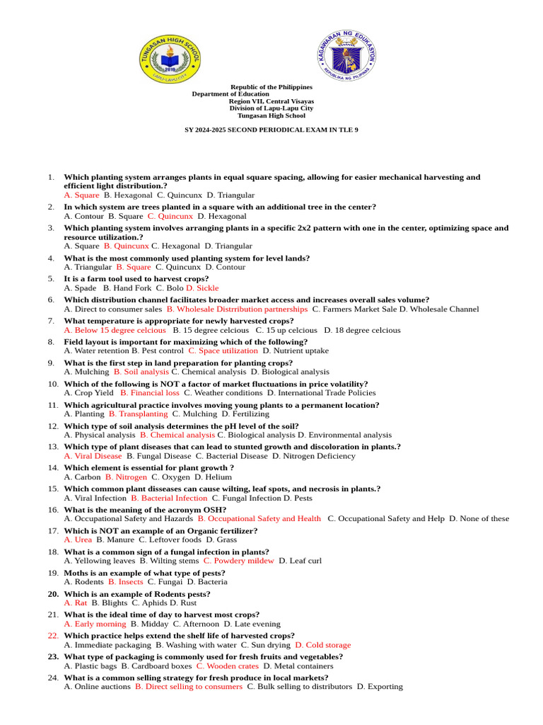 Quincunx Planting Method Explained | PDF | Fertilizer | Soil