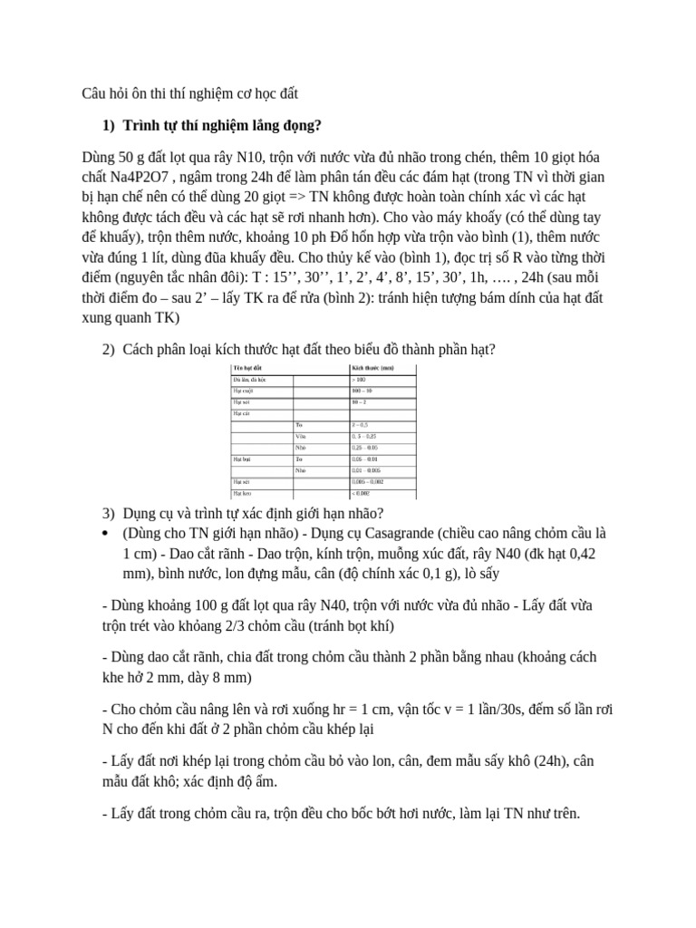 ôn thí nghiêm địa chát | PDF