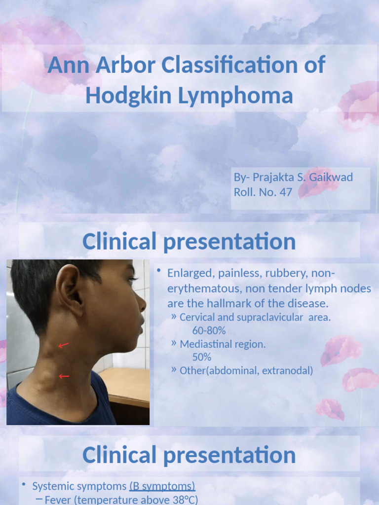 Ann Arbor Classification of Hodgkin Lymphoma | PDF | Lymphatic System ...