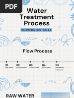Flow Chart Water Treatment Plant | PDF