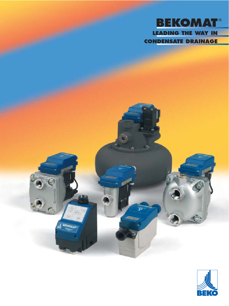 BEKO - Auto Drain Brochure | PDF | Valve | Condensation