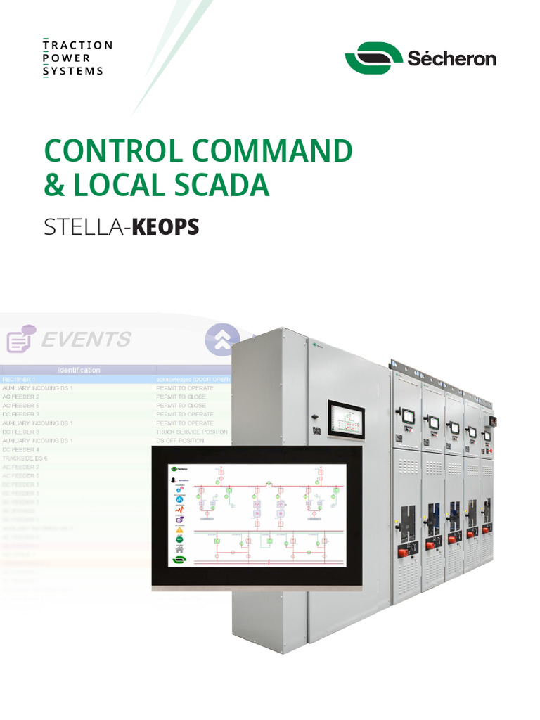 Local SCADA Solutions for Traction Substations | PDF | Programmable Logic Controller | Scada
