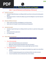 Theory of Demand Class11 Notes | PDF