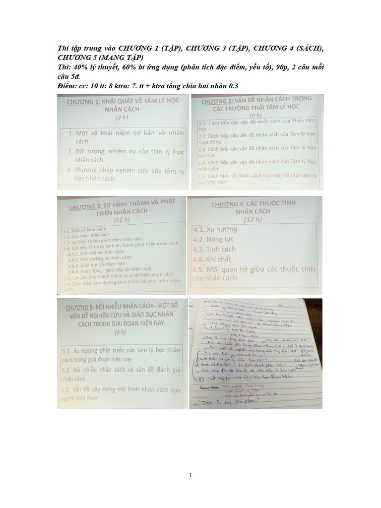 TLH Nhân Cách | PDF