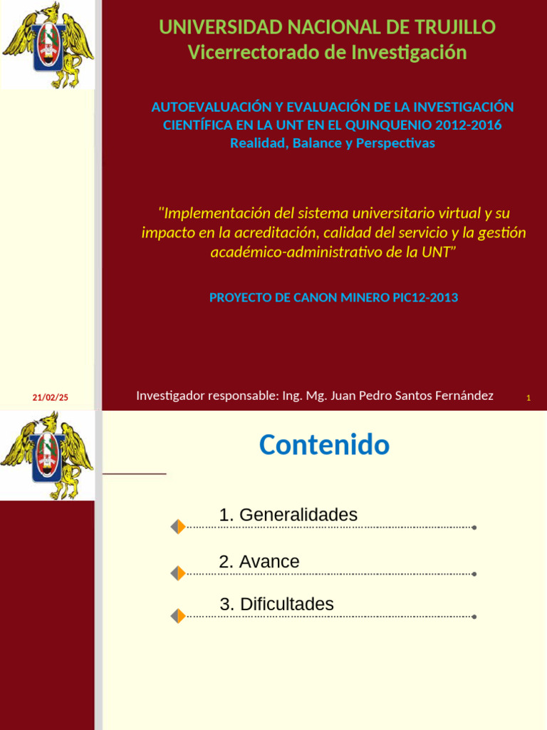 JPSF. - Implementación Del Sistema Universitario Virtual y Su Impacto en Acreditación, Calidad ...