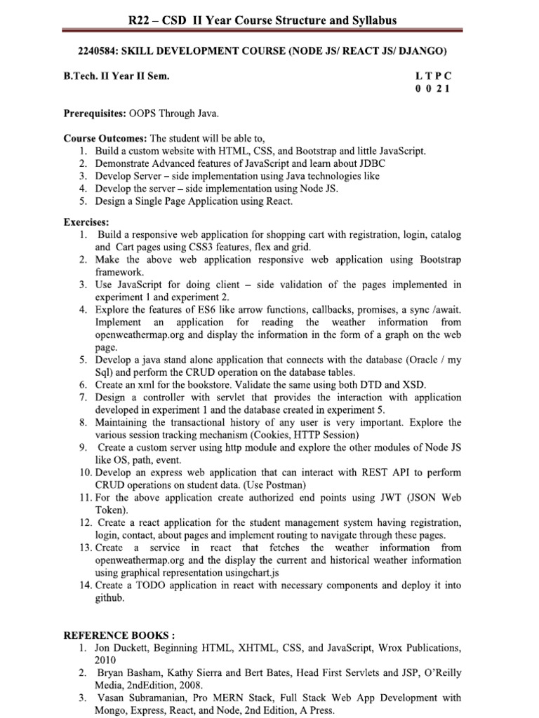 SDLC Lab Node Js | PDF