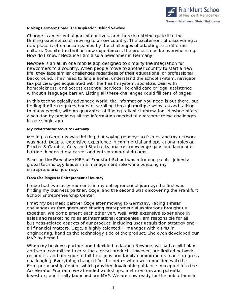 Blog Post Newbee - Hande Turan Limon-4 | PDF | Startup Company | Small ...