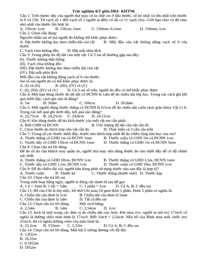 TN KT 1T - Hki - 2024 | PDF