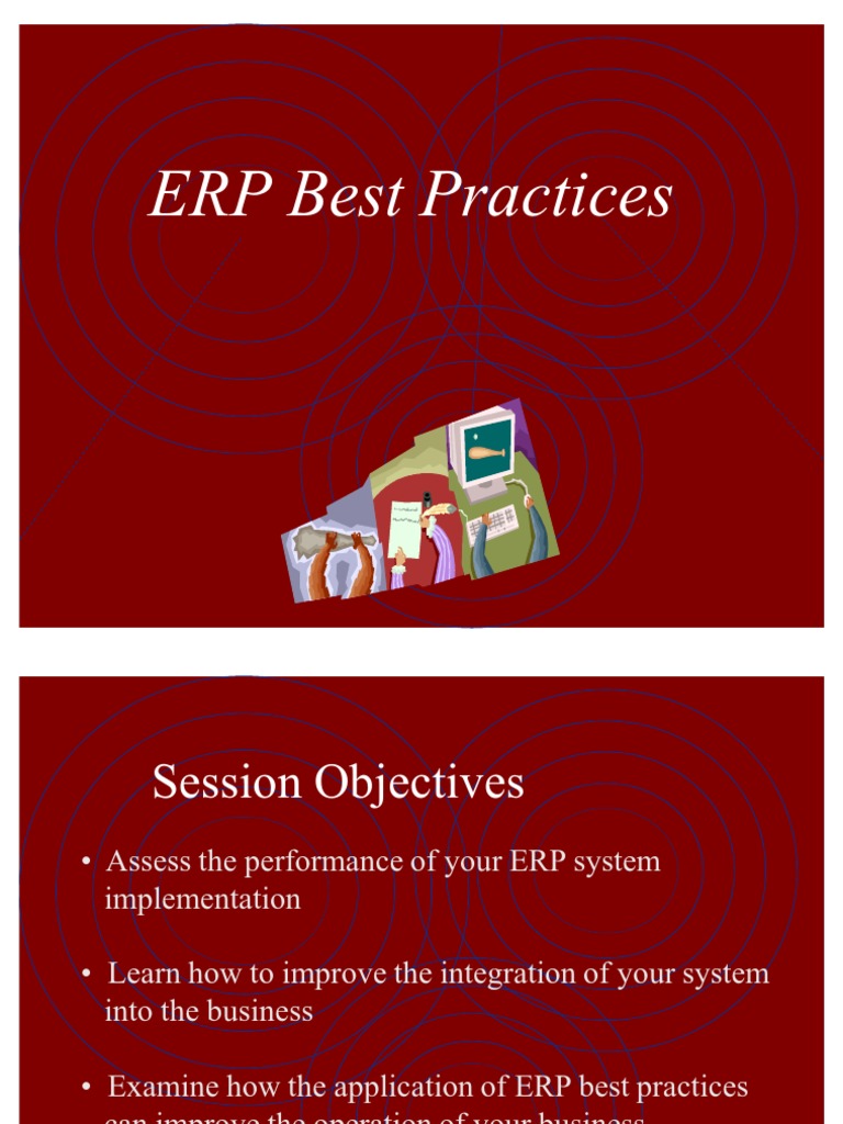 0 ERP Best Practicesfinal | PDF