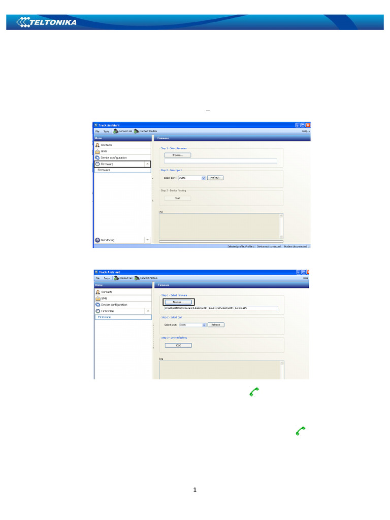 GH4000 Firmware Update Guide | PDF