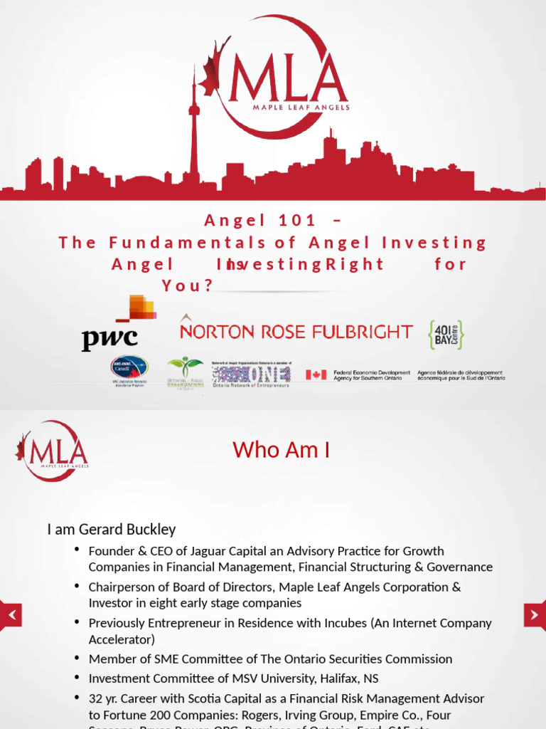 Mapleleafangelspresentationangel10120131127 131128104927 Phpapp01 | PDF ...