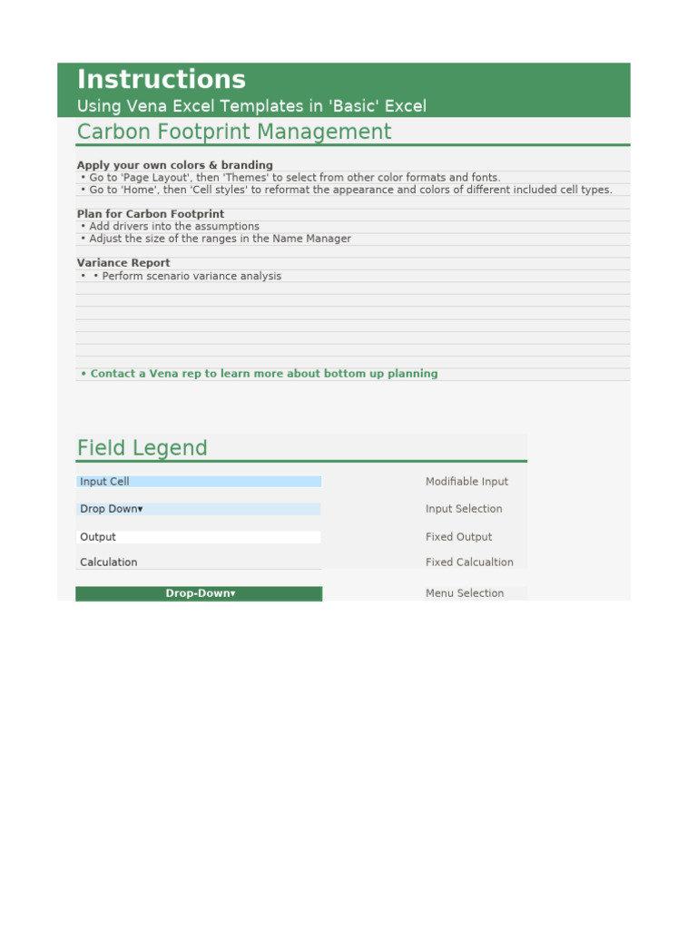 ESG Carbon Footprint Template | PDF | Natural Gas | Transport