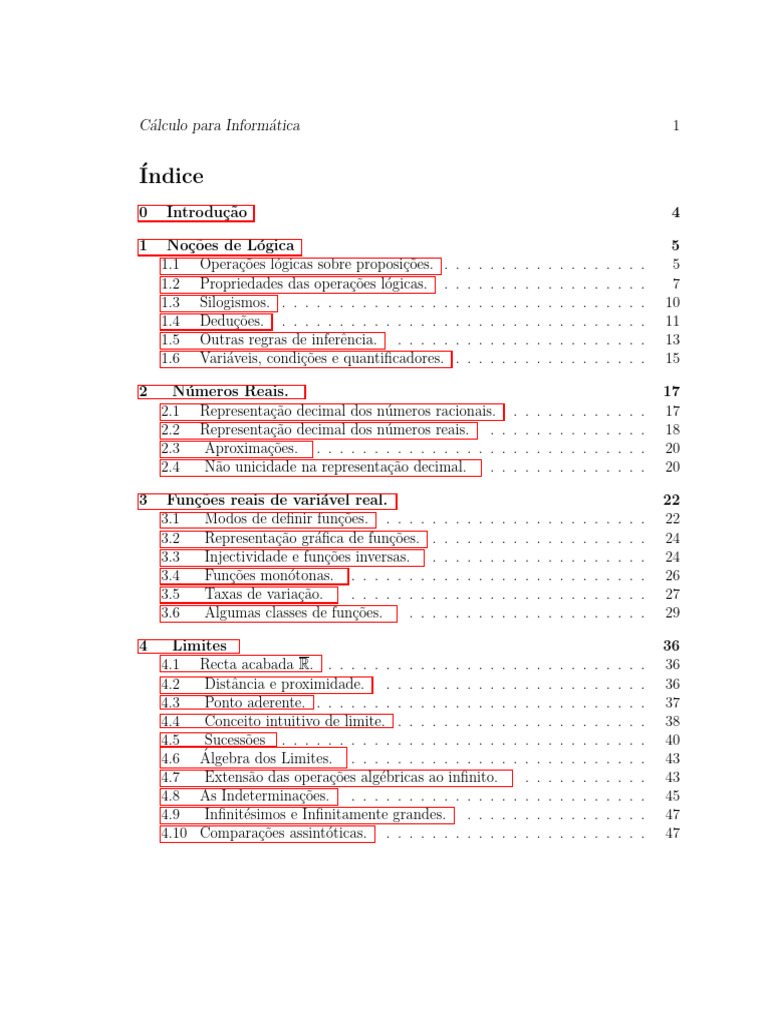 Cálculo para Informática - Pedro Duarte | PDF | Divisão (Matemática ...